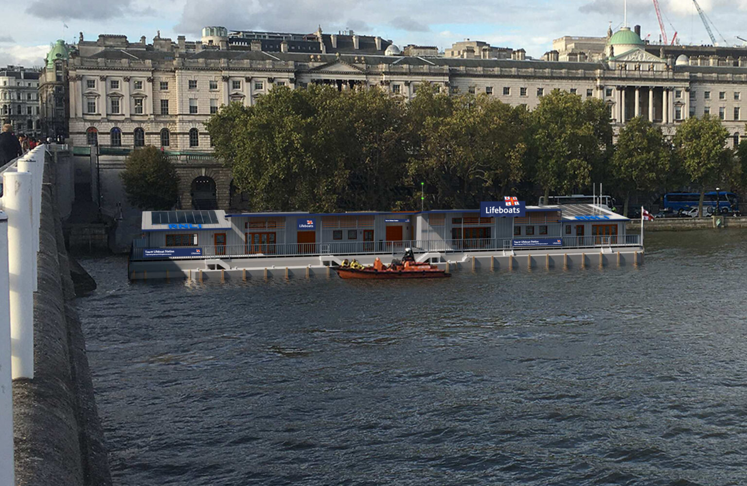 The RNVR makes major donation to Tower RNLI – Ebb & Flow