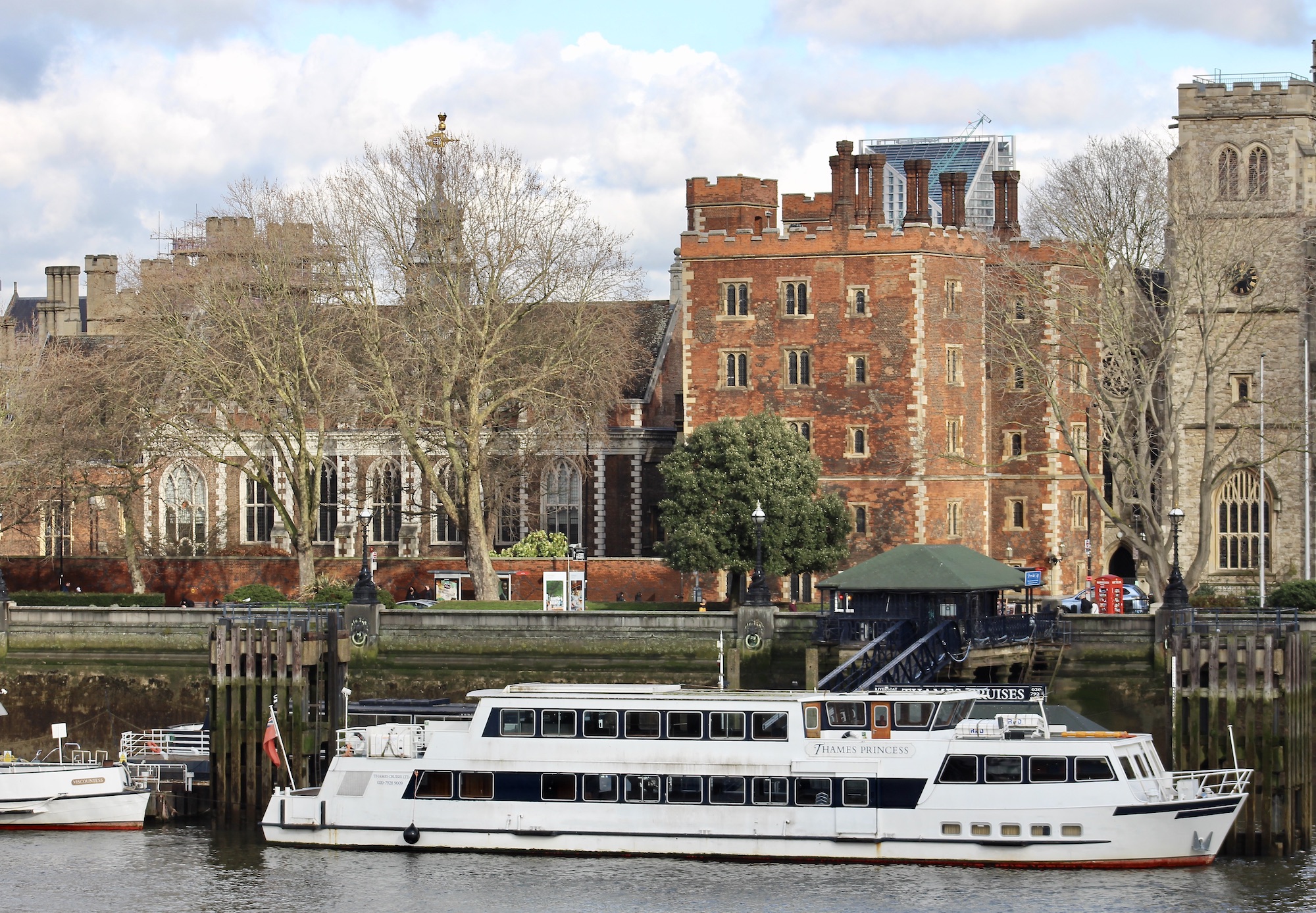 Lambeth Palace from the river – Ebb & Flow