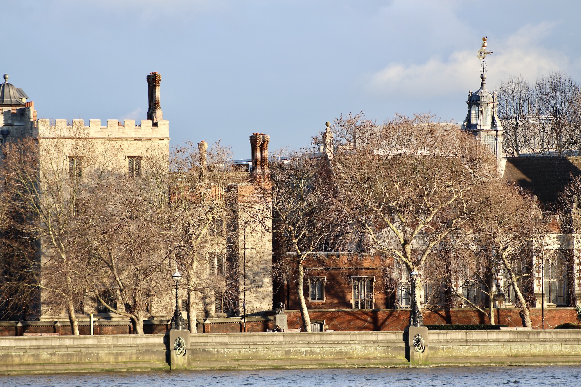 Lambeth Palace from the river – Ebb & Flow